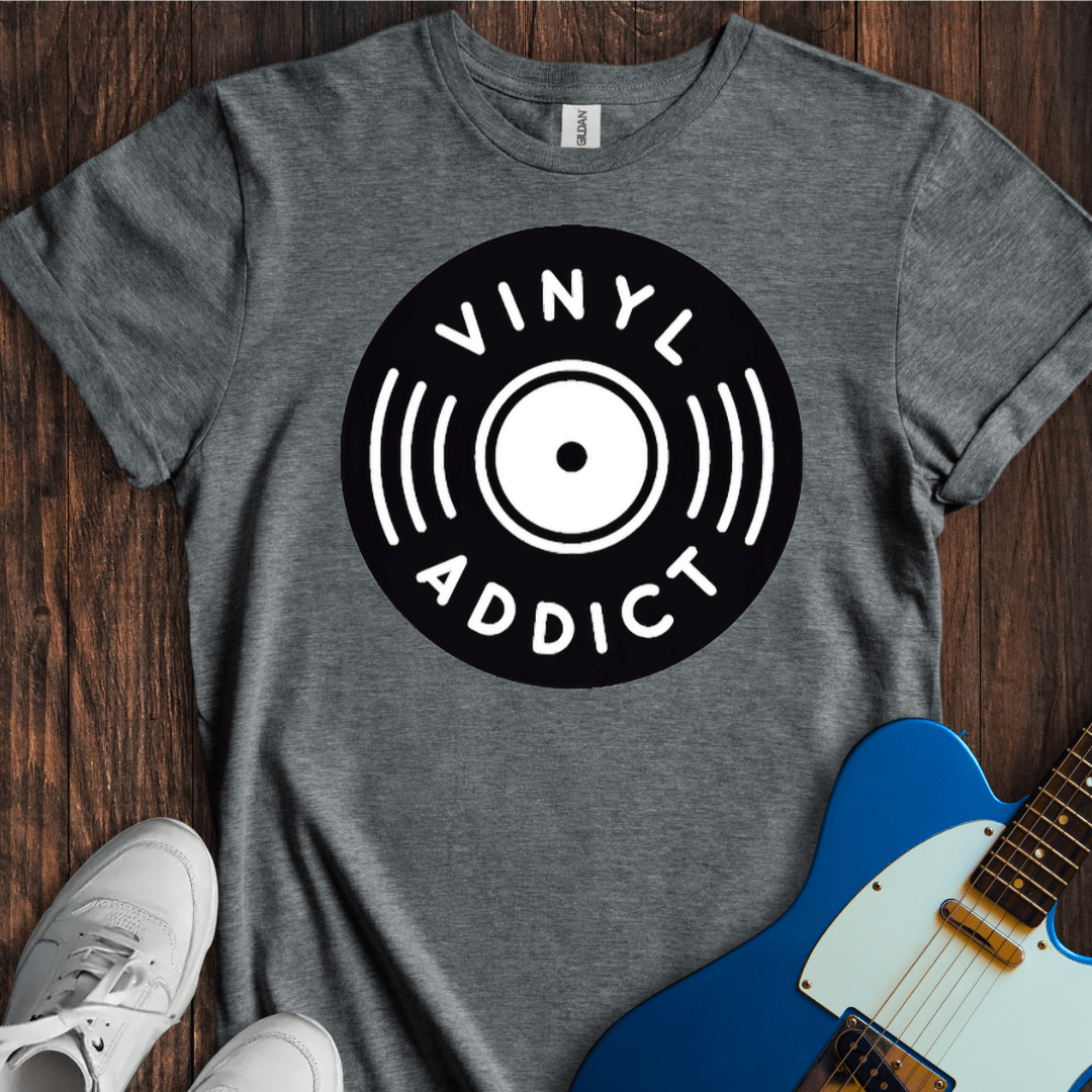 Vinyl Addict T-Shirt – MUSEEK Merchandise