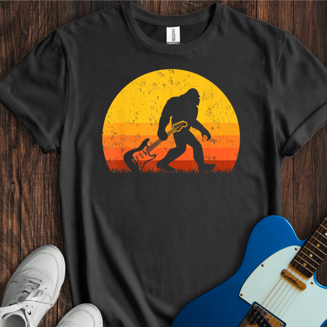 Bigfoot Bassist T-Shirt – MUSEEK Merchandise